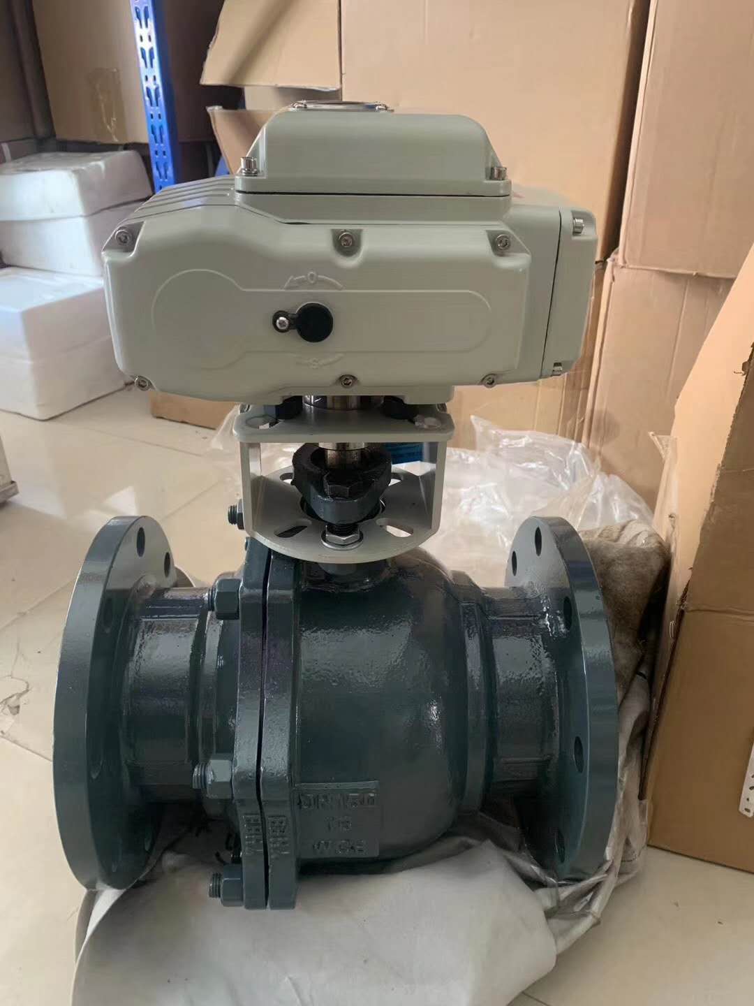 Electric ball valve controller installation and ad